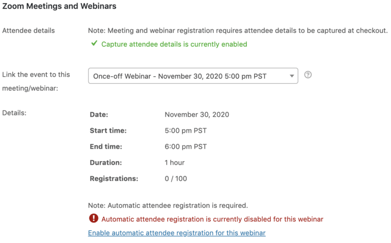 Zoom Meetings And Webinars - FooEvents Help Center