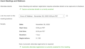 Zoom Meetings And Webinars - FooEvents Help Center