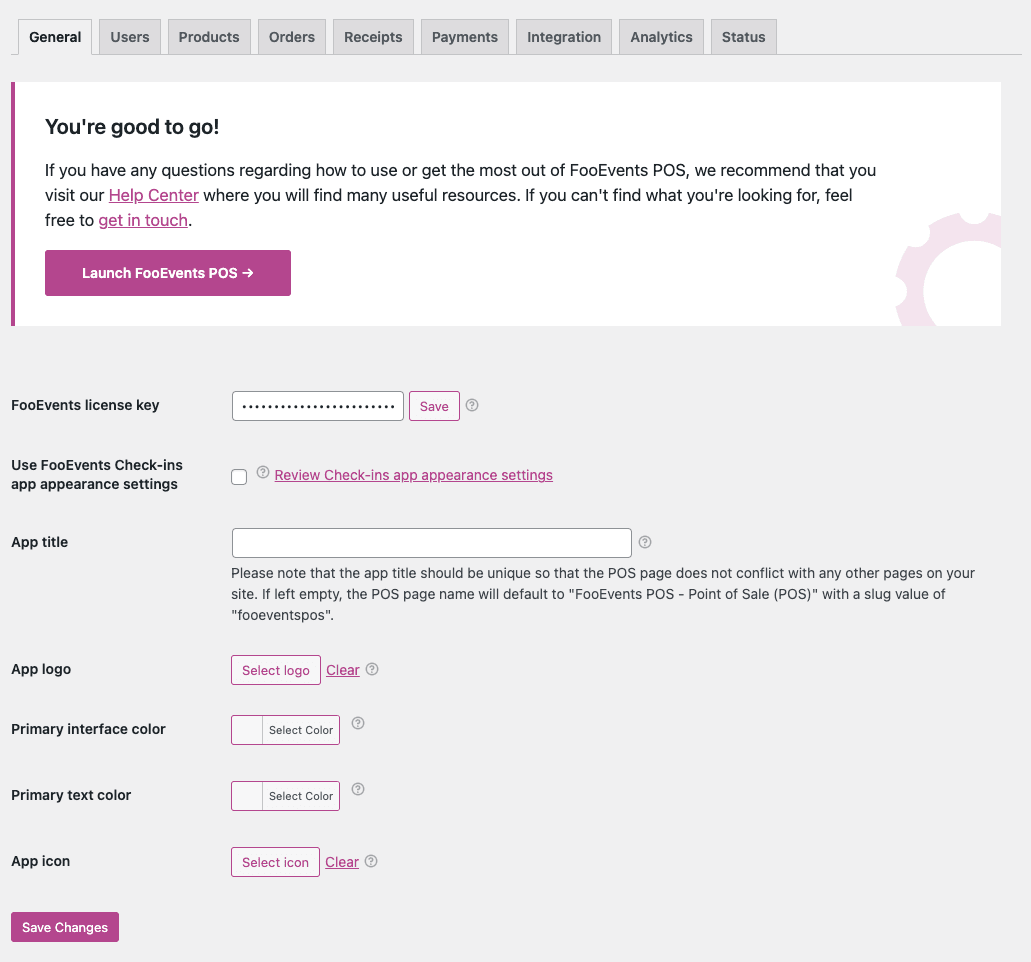 Plugin Settings - FooEvents Help Center