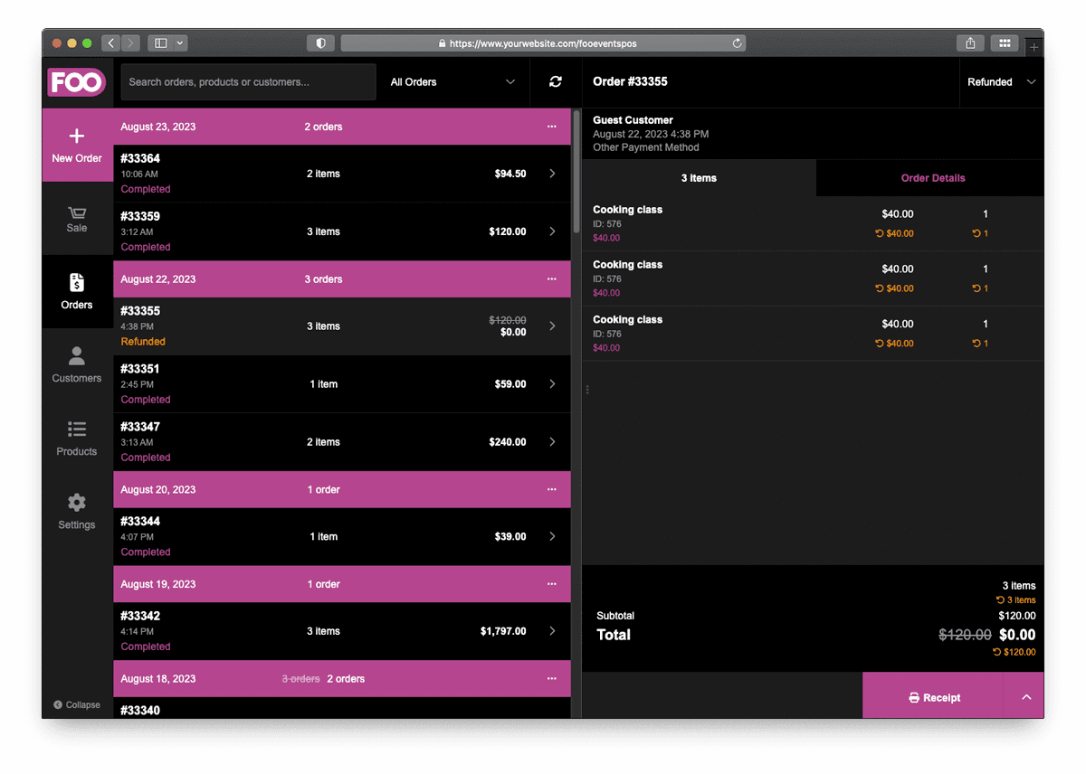 Orders - FooEvents Help Center