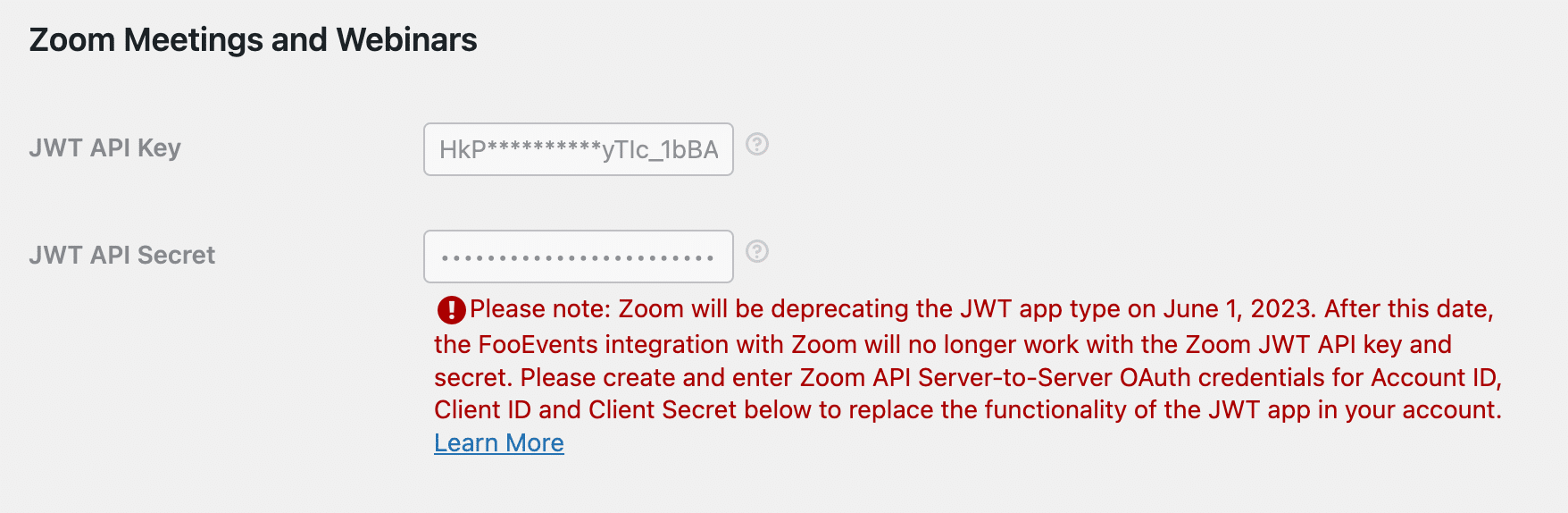 Zoom Meetings And Webinars - FooEvents Help Center