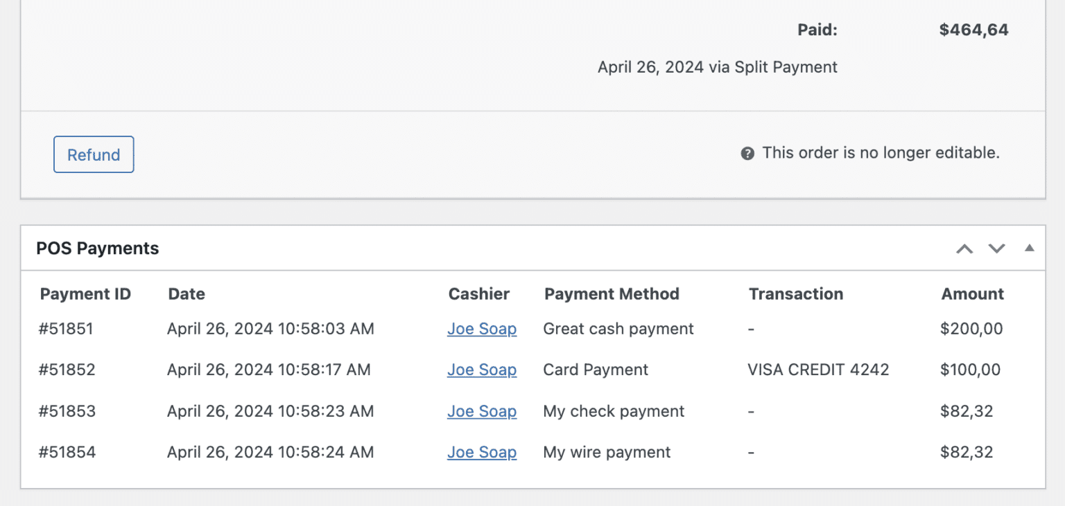 Split Payments - FooEvents Help Center